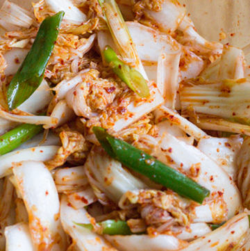 Bulgogi and Quick Pickled Kimchi - Ginger & Toasted Sesame